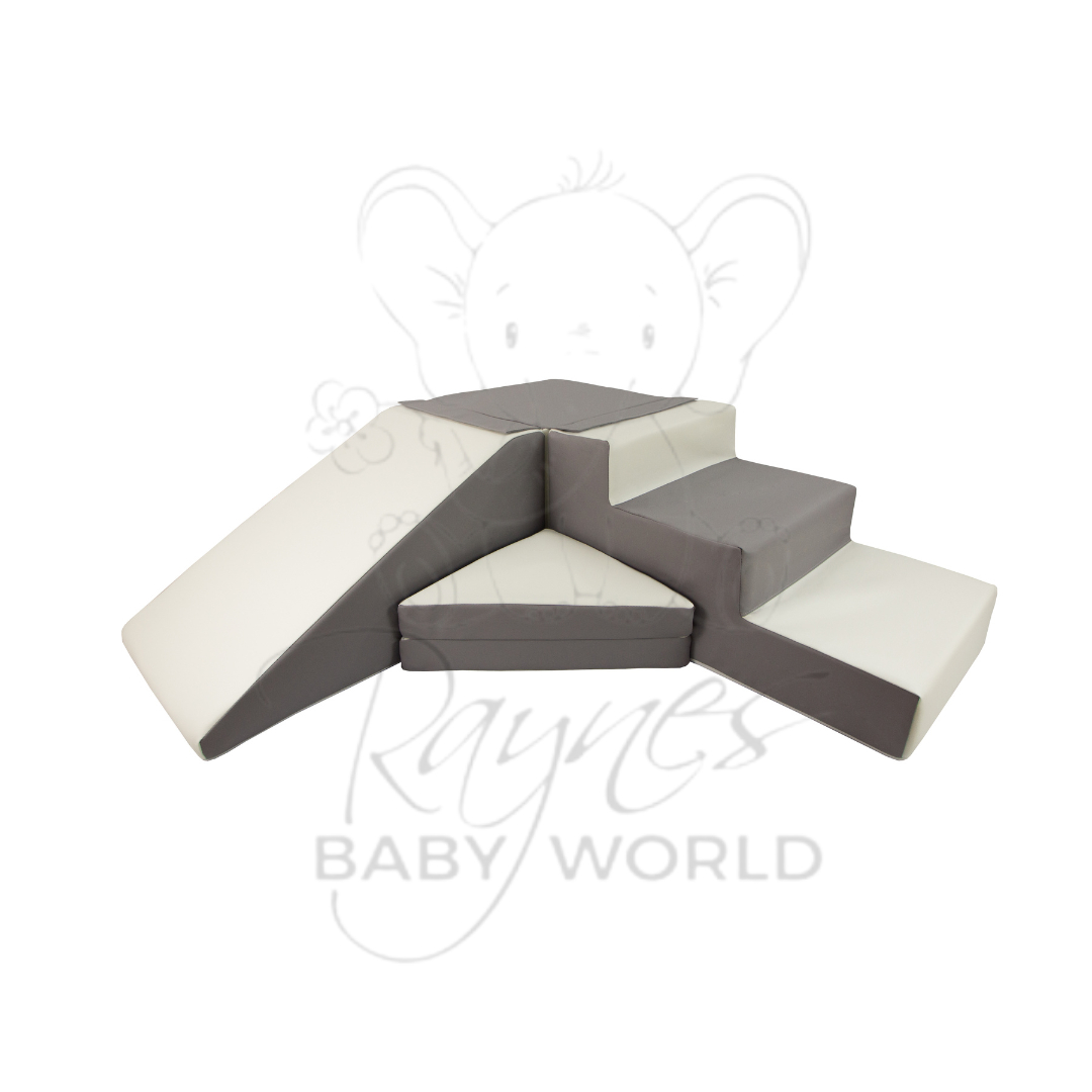Maxi Step and Slide - Grey & White – Raynes Baby World