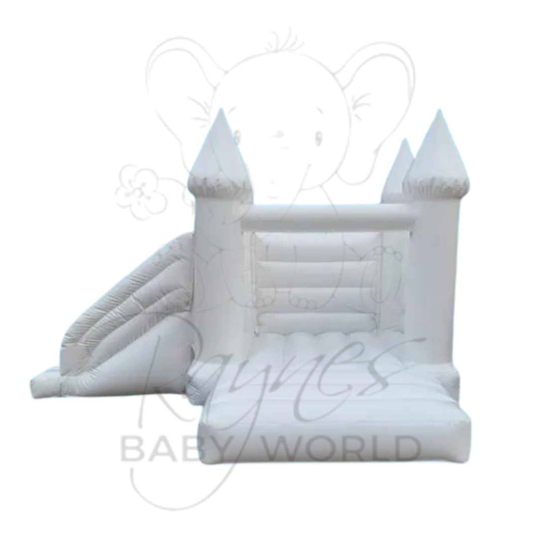 Kids H Frame (Turret Top) Slide & Bouncy Castle Combi – Raynes Baby World
