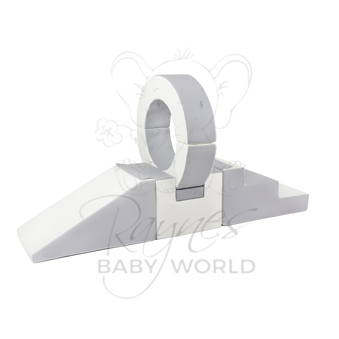 Hoop Step and Slide - Grey & White – Raynes Baby World