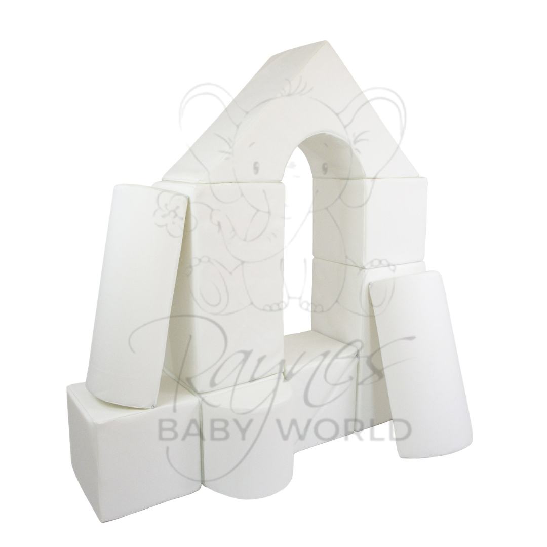 Maxi Castle Block Sets - White – Raynes Baby World