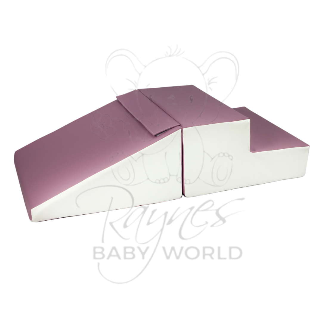 Mini Step and Slide - Purple, Grey & White – Raynes Baby World